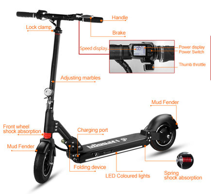 Electric Two Wheel Self Balancing Vehicle For Adults Short - distance Travel