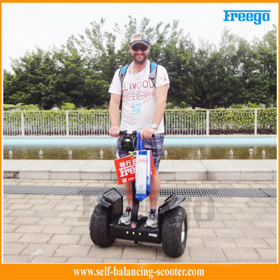 36V / 72V Brush DC Motor Off Road Segway Transporter For Leasing / Tour / Patrol