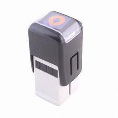 Self-inking Rubber Stamp with Hard Plastic Frame