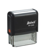 Deskmate rectangle self inking rubber stamps, Return address stamp, Bank Deposit stamps