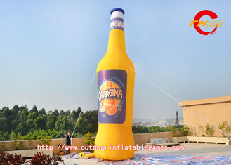 HD Inkjet Inflatable Bottle PVC 10 Meter Outdoor for Exhibition