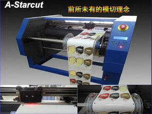 AC 110V 0.61M Roll to Roll Digital Label Cutter for Short-Run Labels