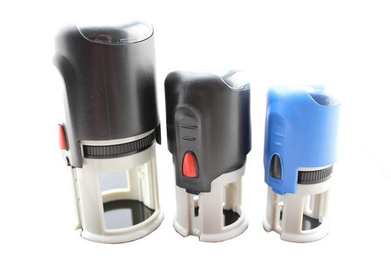 Round Self Inking Rubber Stamps , 757 Abs Return Address Stamps