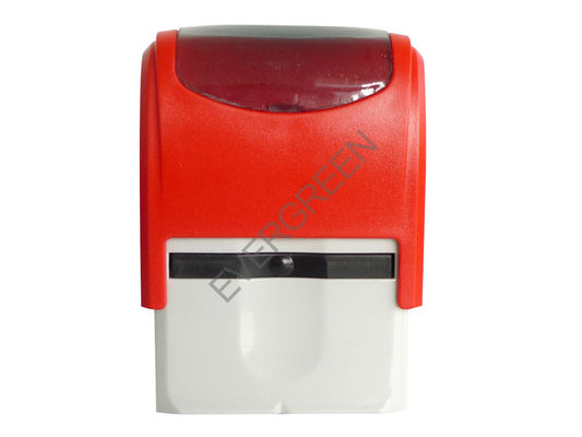 Customized Black and Red self inking rubber stamps, Monogram stamps, Notary stamps