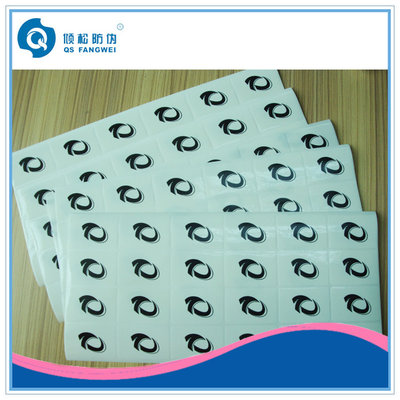 Square Copper Hot Stamping Self Adhesive Plastic Labels For Cosmetic Products