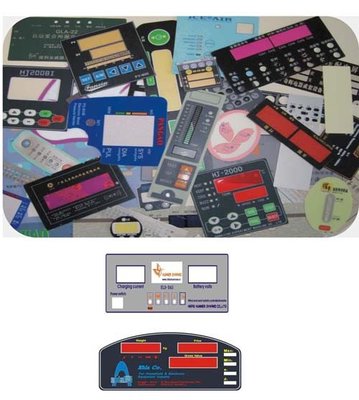 Acrylic Screen Printing Self Adhesive Stickers 0.4mm - 1.5mm with Customized size