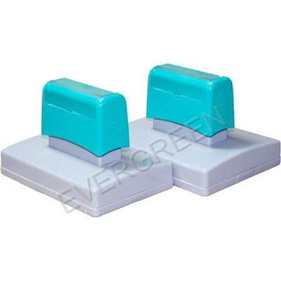 Dual foam and rectangle flash pre inked stamps, Signature stamp, College stamps, Stock office stamp