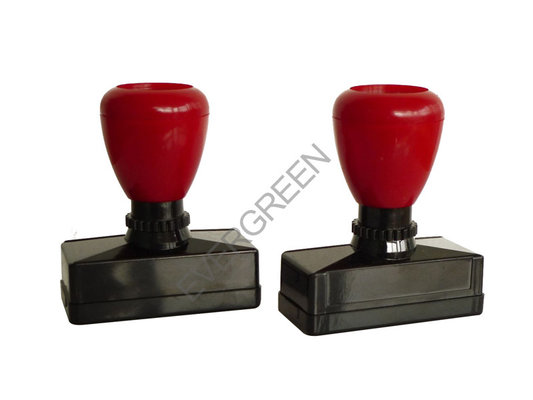 Customized Popular unique and plastic rubber Rectangle flash stamp, Wedding stamps