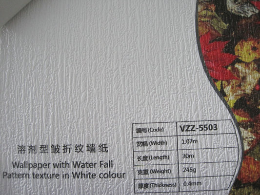 Wallpaper Solvent Inkjet Printing Media For Hotel Decoration