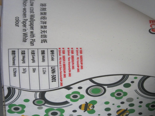 Wallpaper Solvent Inkjet Printing Media For Hotel Decoration