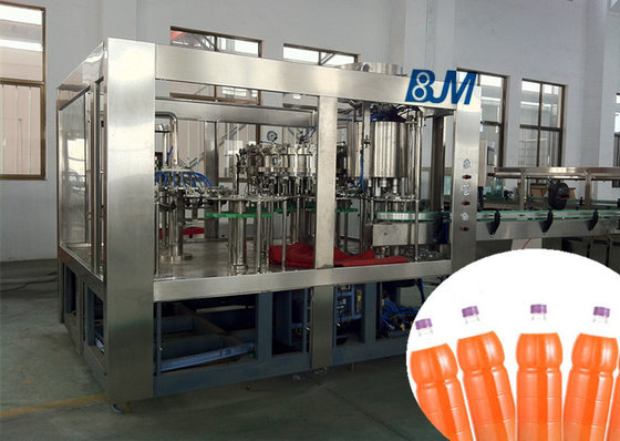 PET Bottle Carbonated Drink Filling Machine , Soda Water Bottling Plant Equipment