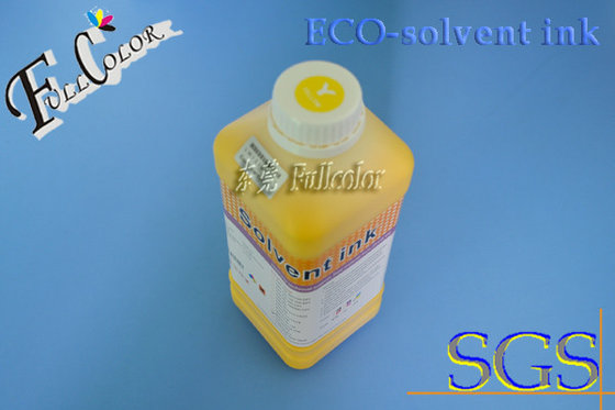 Water - proof 1L Per Color Eco Solvent Ink For Epson DX4 DX5 DX6 Printhead