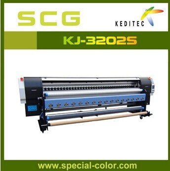 3.2m Eco solvent printer 2pcs Dx5 heads,high speed ,high quality