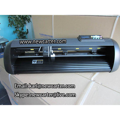 Digital Cutting Plotter 24'' Contour Cutting Plotter Adhesive Vinyl Decal Cutter HW630 cut