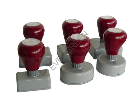 Office plastic Royal mark and oval flash pre inked stamps, Holiday stamps and Large message stamps