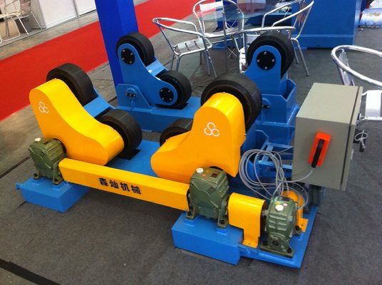 China Self Adjustable Welding Turning Roll Remote Control for Vessel Freezing Equipment supplier