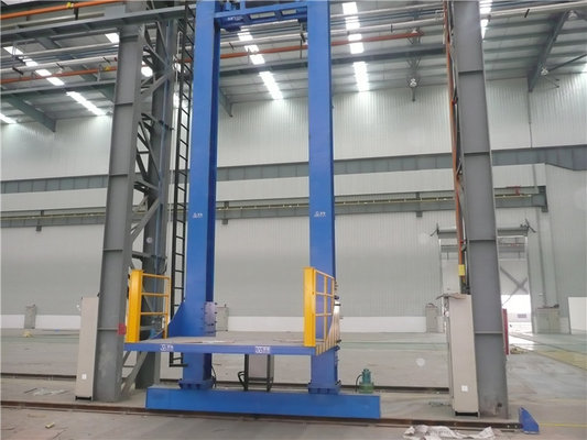 China OEM Vessel / Tank Column and Boom Welding Positioner With Motorized Roller supplier