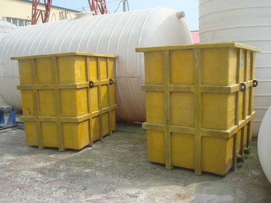 China Fiberglass Reinforced Plastic Electrolytic Bath For Electrolytic Refining Of Metals supplier