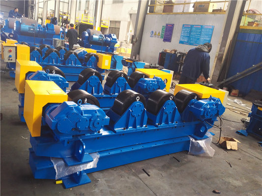 15T Automatic Movable Welding Turning Roll With Import Rubber Roller supplier