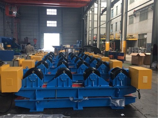 5T Lead Screw Welding Turning Rolls For Pipe Longitudinal / Circle Seam Welding supplier