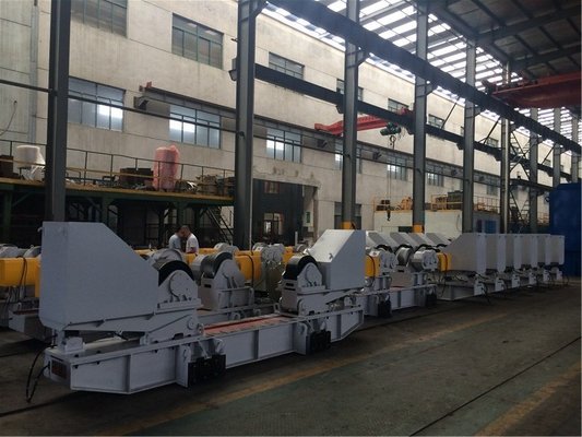 100Tons Bolt Conventional Welding Rotator Equipment Lead Screw Adjustable supplier