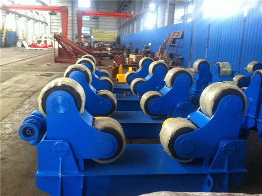 80T Cylinder Pipe Welding Turning Roll Self Alignment Tank Rotators Wireless Control supplier