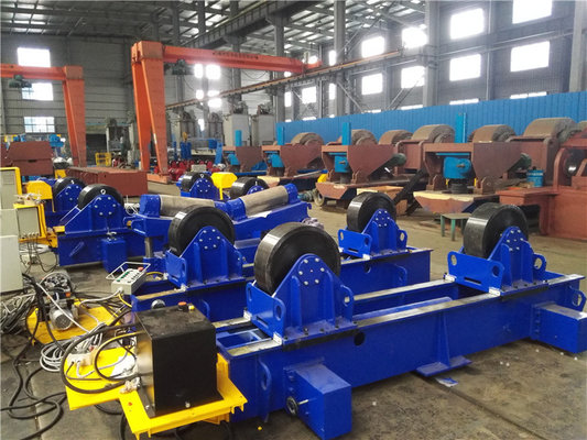 30T Fit Up Electric Welding Turning Roll , Self Aligning Pipe Welding Rotator CE supplier