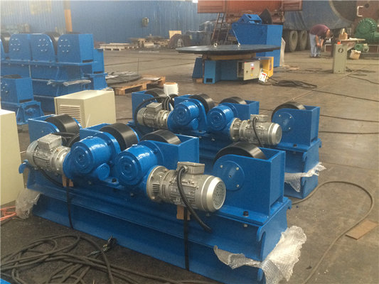 Bolt Adjusting Double Motor Turning Rolls for Tank / Vessel Welding 80000Kg supplier
