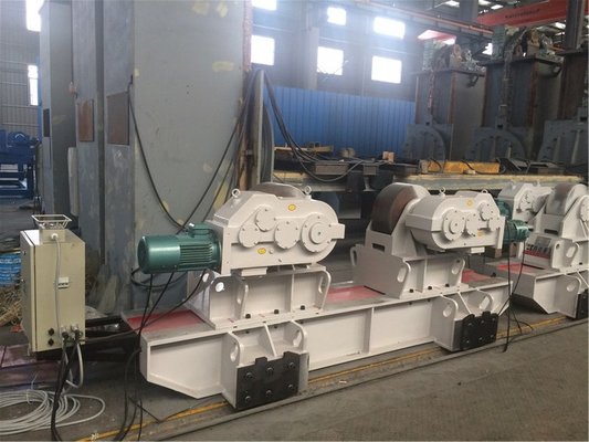 Self Aligned 60T Lead Screw Adjusting Pipe Welding Rollers for Vessel Welding supplier