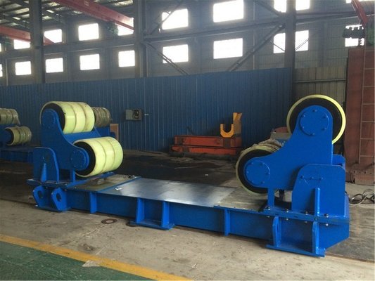 Motorized Moving Self Adjustable Welding Turning Roll 20T Loading Capacity Pipe Rotator supplier