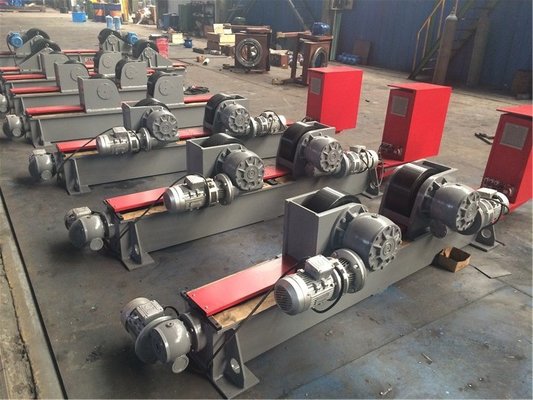 Heavy Duty Steel Wheel Tank Welding Turning Rolls 150T For Bridge Pile Welding supplier