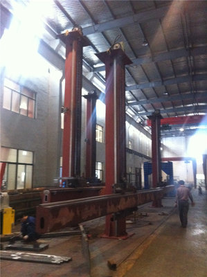 Stationary Welding Center Column And Boom Manipulator for Pipe Cycle Welding Line supplier