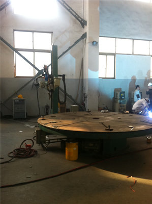 Customizd Welding Pipe Manipulator Machine ,Tank Auto Welding Rotate With Rollers supplier