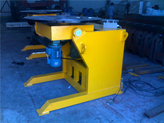 100KG VDF Control Welding Rotator , Rotating Welding Table 400W Servo Motor supplier