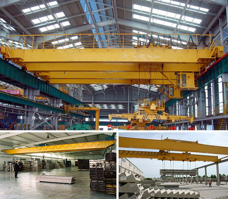Heavy Duty 20 Ton Electric Overhead Crane for Workshop / Warehouse / Station supplier