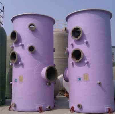 Exhaust Gas Absorption Tower PLC Control For Organic Gas / Acid Gas / Alkali Gas supplier