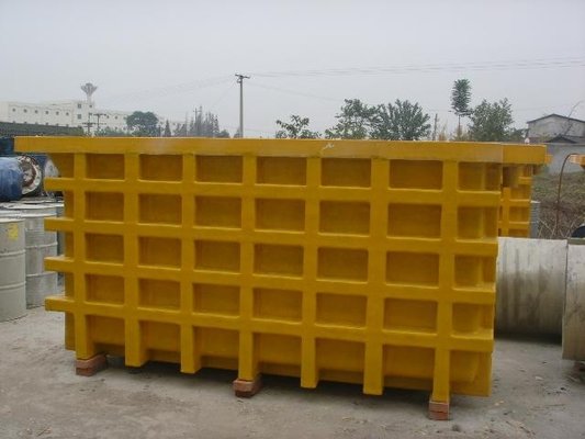 Fiberglass Reinforced Plastic Electrolytic Bath For Electrolytic Refining Of Metals supplier