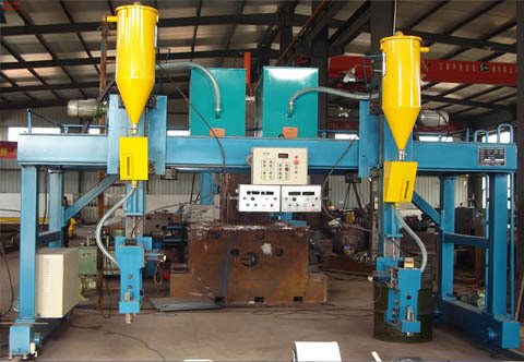 High Speed Movable CNC H Beam Welding Machine Gantry / Cantilever Type supplier