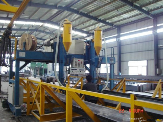Automatic T / H Beam Production Line , Submerged Arc Welding Machine High efficiency supplier