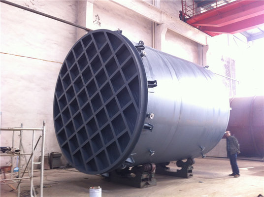 High Capacity Horizontal Industrial Chemical Reactor Vessel for Process Plants supplier