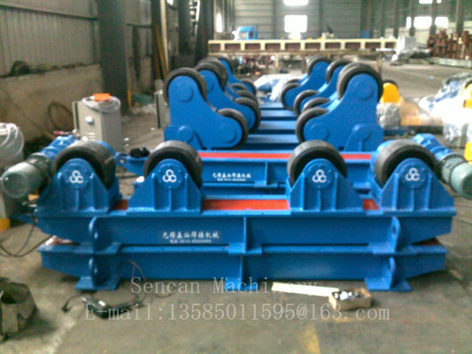 2T - 100T Automatic Pipe Welding Rotators Vessel Welding Turning Roller supplier