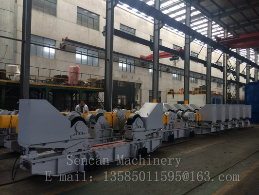 Self - Aligned Welding Turning Rolls 1600 Tons for Cylinder Steel Pipe supplier