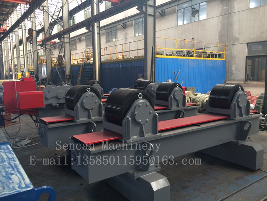 Bolt Adjustable Fit Up Pipe Welding Machine For Shell 2T - 60T Tank Rotator Equipment supplier