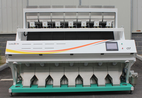High Precision Optical RGB Red Rice Color Sorter RS256BD and Sensitive Touchable LCD Screen