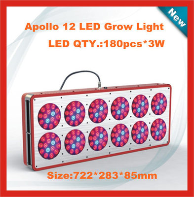 high quality 540W apollo LED grow light DHL FEDEX UPS TNT EMS free shipping