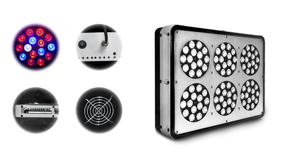 270W High Power Hydroponic LED Lighting Apollo 6 used 3W Epistar LEDs