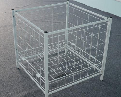Tiered Basket Display , Food Display Baskets Powder Coated WB-PEN-002-1