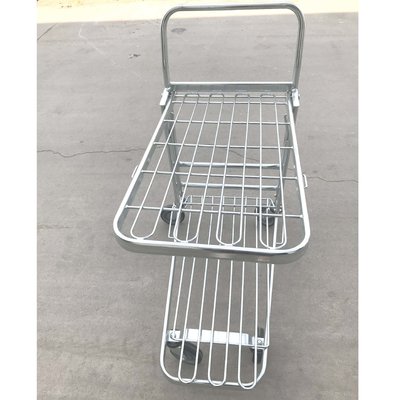 Logistics Rolling Trolley Hand Carts , Strong Shopping Trolley Mesh Structure