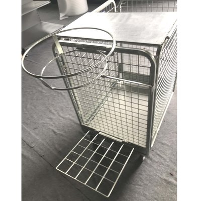 Business Strong Shopping Trolley / Transport Castor Trolleys Logistic PEN-004