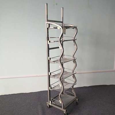 Metal Coffee Shelf Display Rack 60kg Loading Capacity For Supermarket